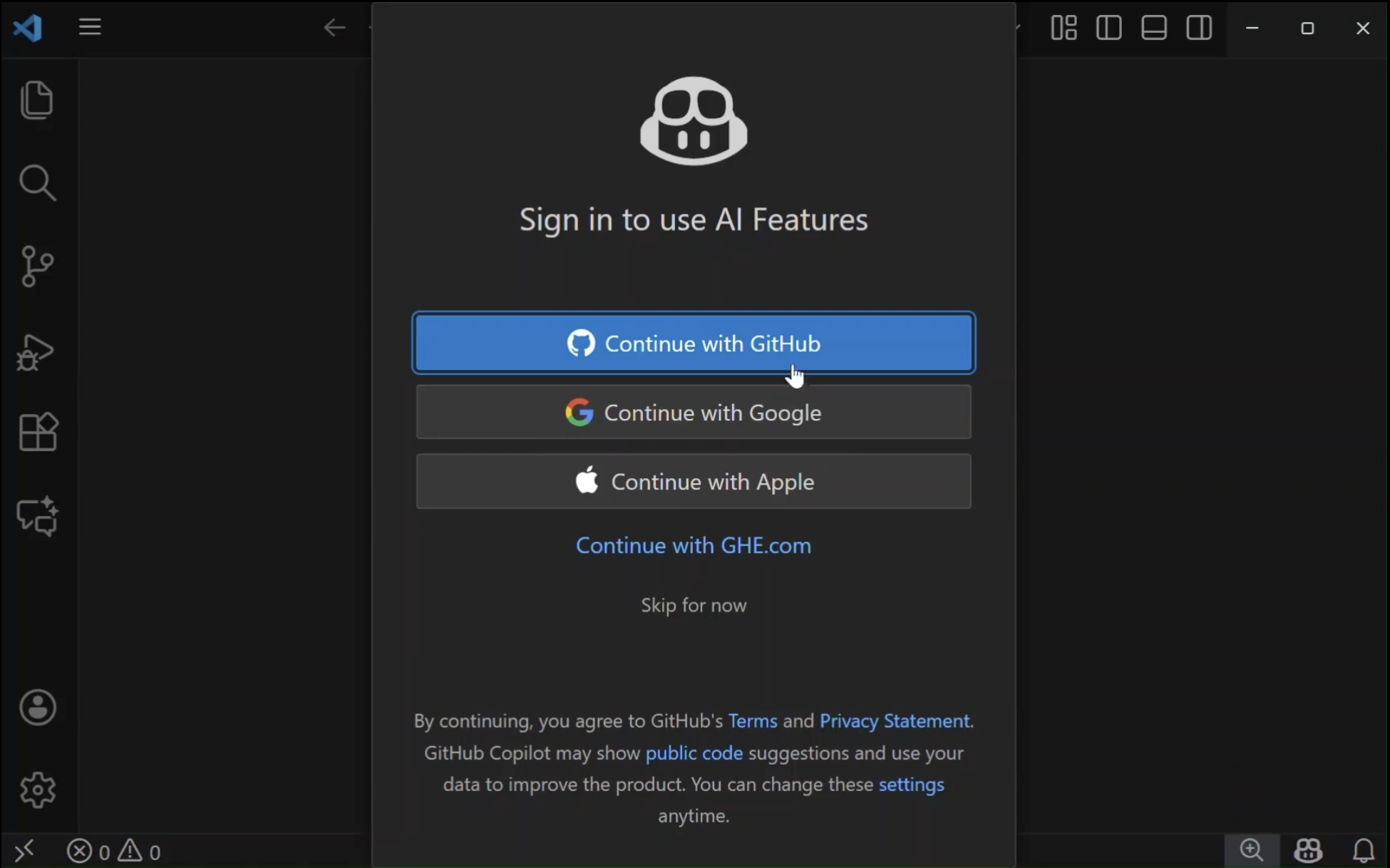 GitHub Copilot in VS Code – CCBR How-Tos